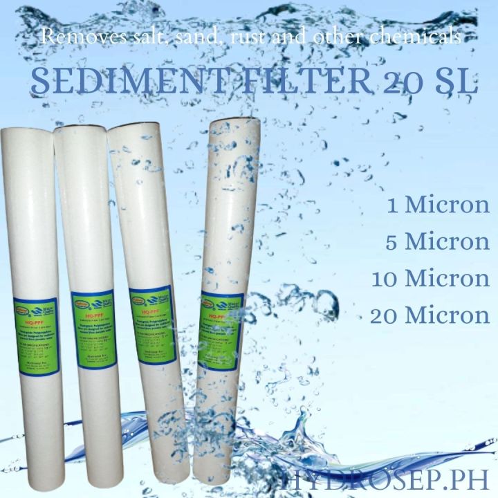 Hydrosep PP sediment Filter 20SL | Lazada PH
