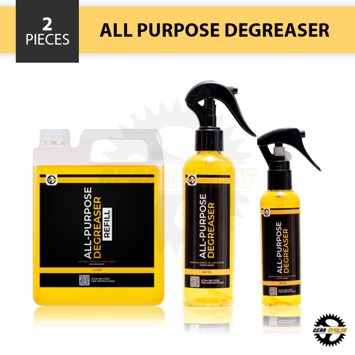 (Refill Set) Gear Cycles All Purpose Degreaser Refill Water Soluble 1 Liter Mountain Road Bike ...