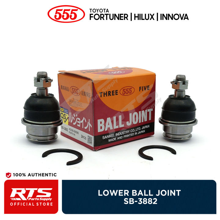 555 SB-3882 Lower Ball joint Toyota Fortuner , Filux , Innova 2005 - 21 ...