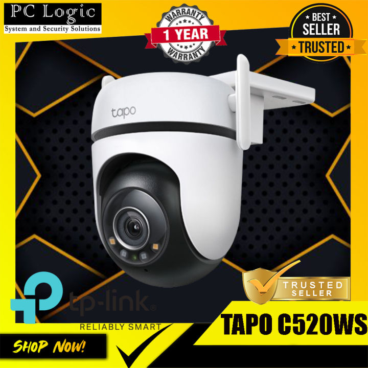TAPO C520WS FULL COLOR 2K QHD RESO | OUTDOOR PAN-TILT WIFI CAMERA ...
