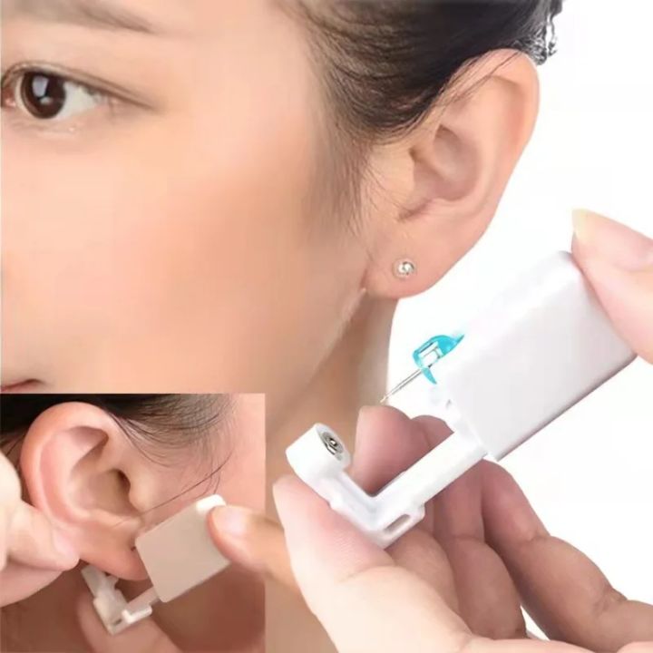 Disposable Safety Earring Piercer Machine Studs Nose CLip Body Piercing ...