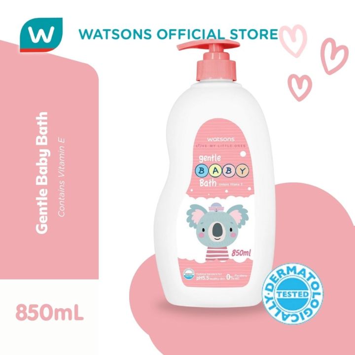 Watsons Gentle Baby Bath 850ml | Lazada PH