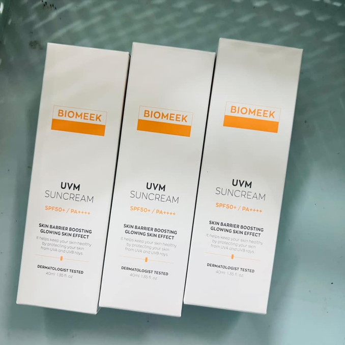Kem Chống Nắng BIOMEEK Huyết Tế Bào, Chống Nắng UVM Suncream, Nâng Tone ...