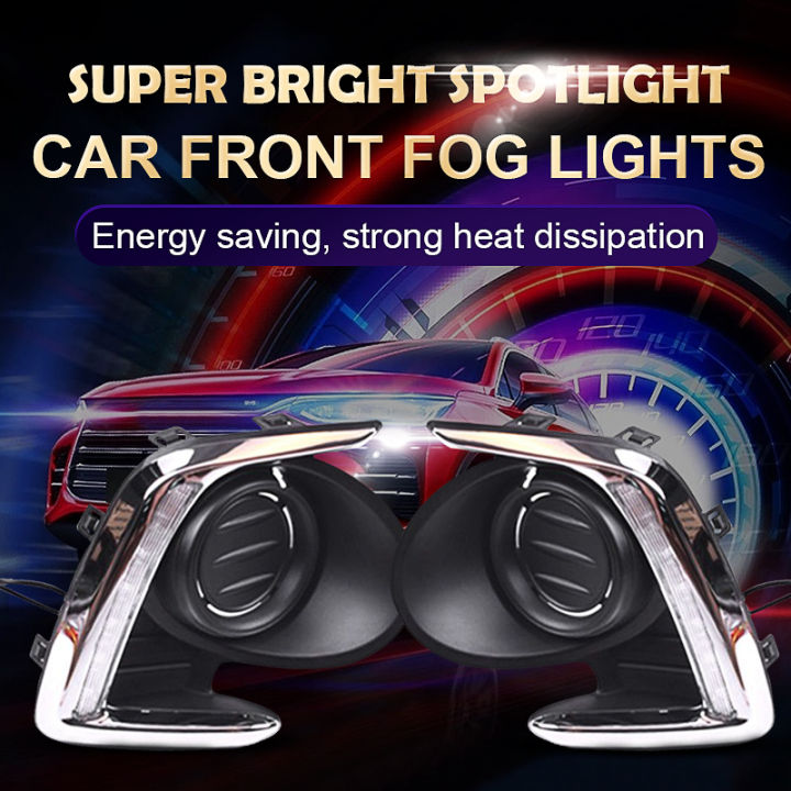 LED DRL Daylight Daytime Running Lights Front Fog Light Lamp for ...