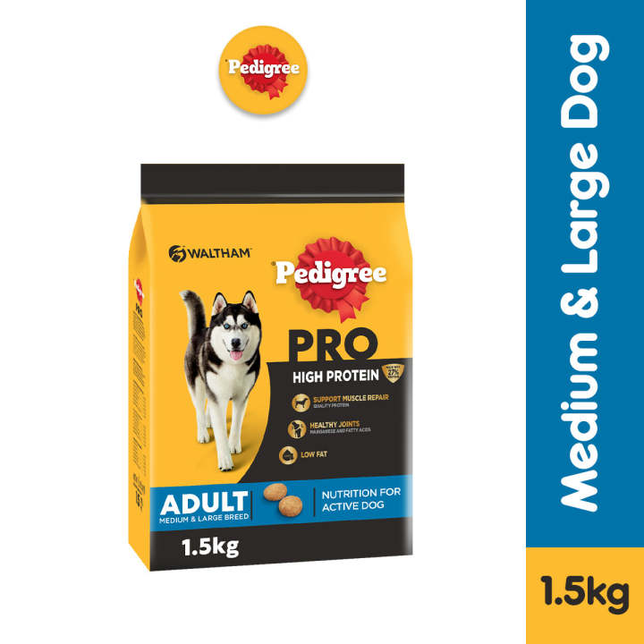PEDIGREE® PRO High Protein Medium and Large Chicken & Lamb | Lazada PH