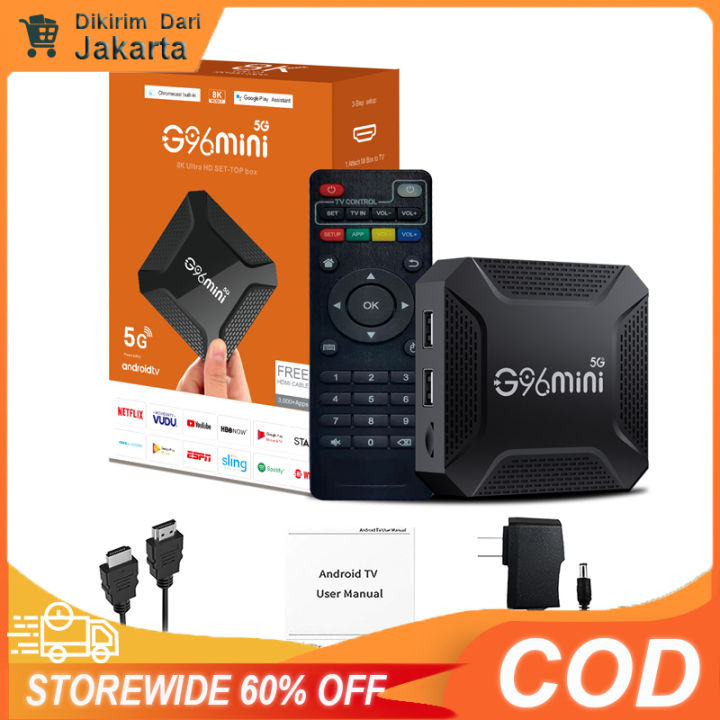 G96mini Android TV Set-top Box Android 13 WIFI: 2.4G+5G 4K HD TV BOX ...