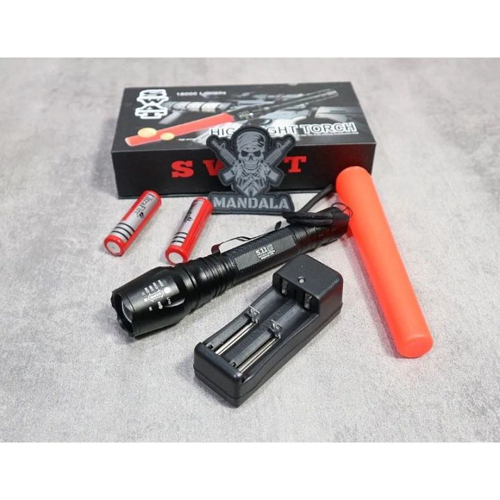 Senter 511 tactical doubel Battery / Tactical 511 senter besar super ...