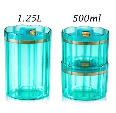 Original Tupperware Gourmet Counterpart 900ml (1pc/2pc/3pc)/ Bekas kuih ...