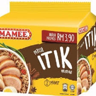 Mamee Itik Instant noodles 80gm X 5 exp 2025 | Lazada