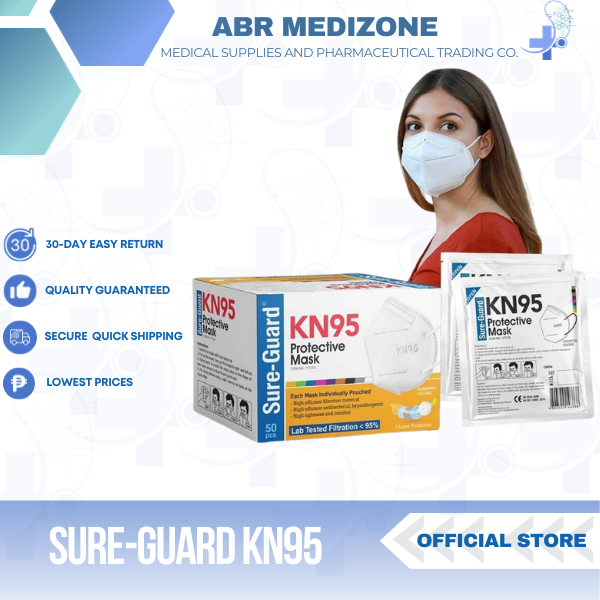 KN95 Facemask Fda approved Sureguard Check variations for quantities ...