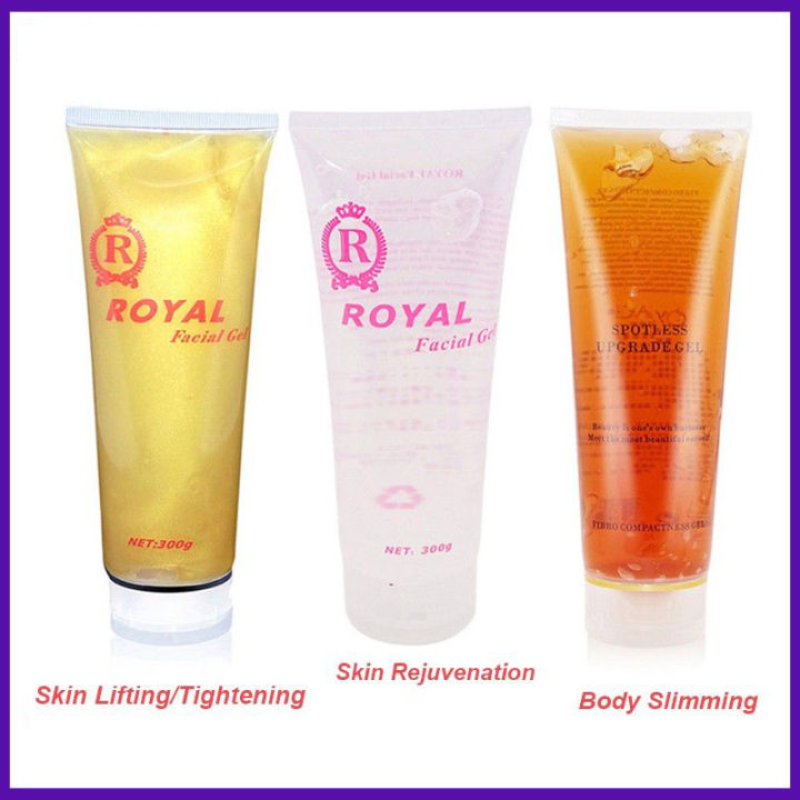 ROYAL RF GEL FACE AND BODY [100% Original] RF EMS IPL Facial Gel (GOLD ...