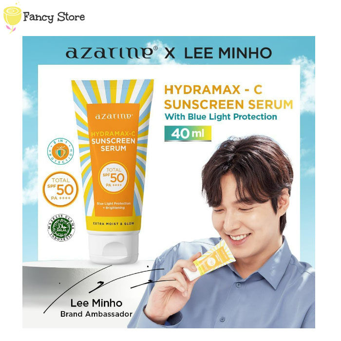 Azarine Hydramax-C Sunscreen Serum SPF50 PA++ 40ml x Lee Min Ho ...
