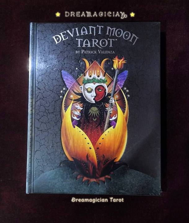Deviant Moon Tarot Book ของแท้ 100% หนังสือไพ่ Deviant Moon เล่มใหญ่ ...
