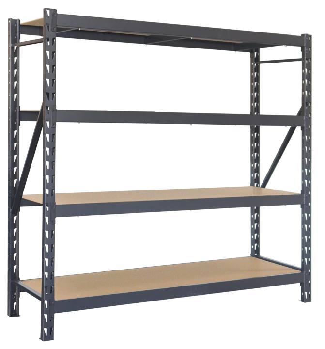 Heavy Duty Storage Rack Bolted Industrial Rack BR load 500kg/layer 4 ...