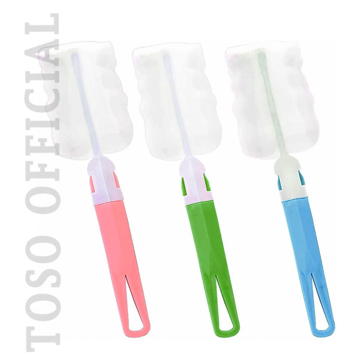 Sikat Botol Sponge Pembersih Botol Spons Sikat Cuci Botol Susu Gelas ...