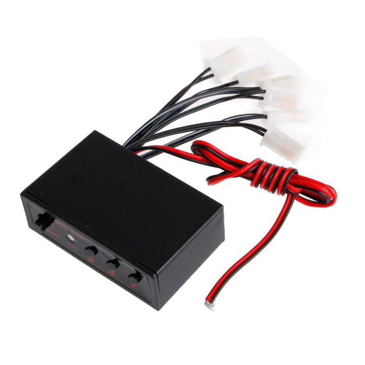 Universal 6 Ways DC 12V Flashing Strobe Blinking Controller Box Flasher ...