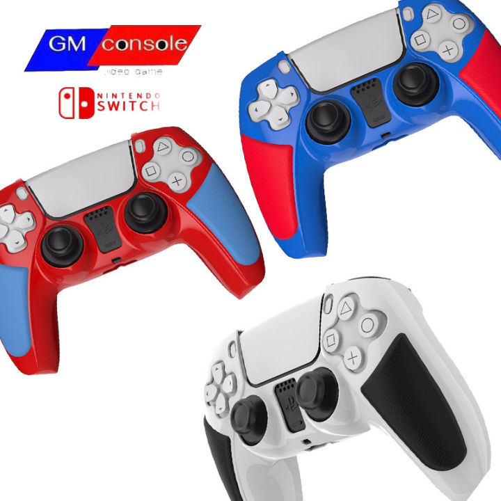 เคสซิลิโคนจอย เกมPs5 แบบสองสีcontroller silicone case สำหรับจอย PS5 ...