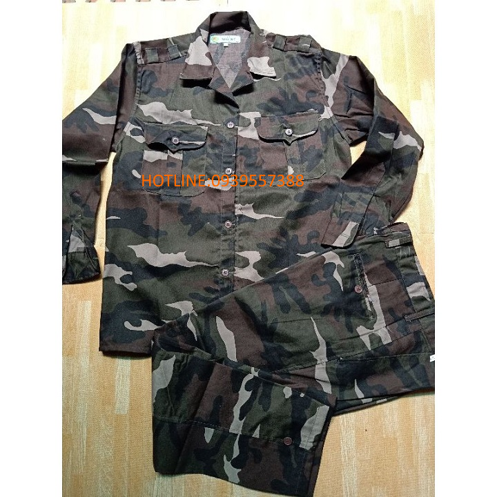 BỘ QUẦN ÁO RẰN RI MÀU NÂU | Lazada.vn