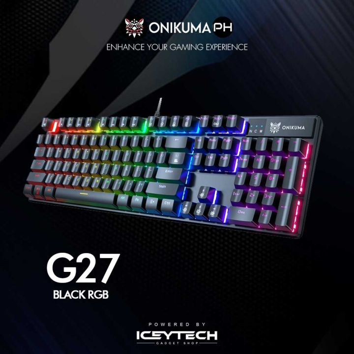 ONIKUMA G27 Mechanical Gaming Keyboard | Lazada PH