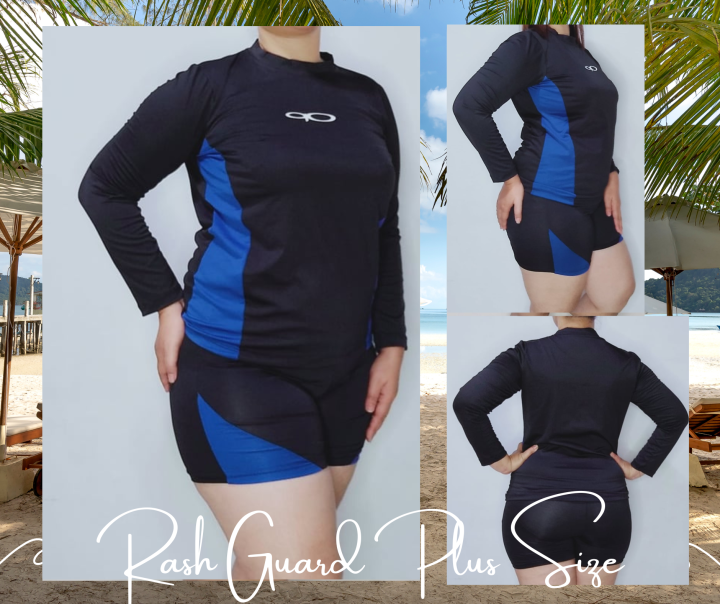 RASH GUARD PLUS SIZE (ADULT, UNISEX) | Lazada PH