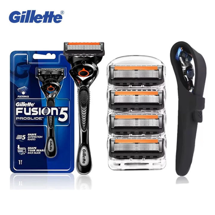 Gillette Fusion 5 Proglide Shaver FlexBall Handle Men's Manual Safety ...
