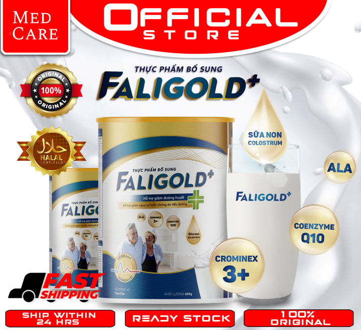 (100% ORIGINAL HQ STOCK) FALIGOLD MILK FOR DIABETIC 400G & 650G -Ready ...