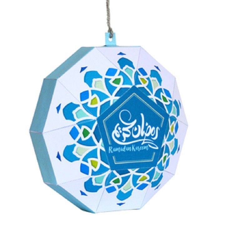DIY Papercraft Template Gantung Ramadhan Motif Talisman | Lazada Indonesia