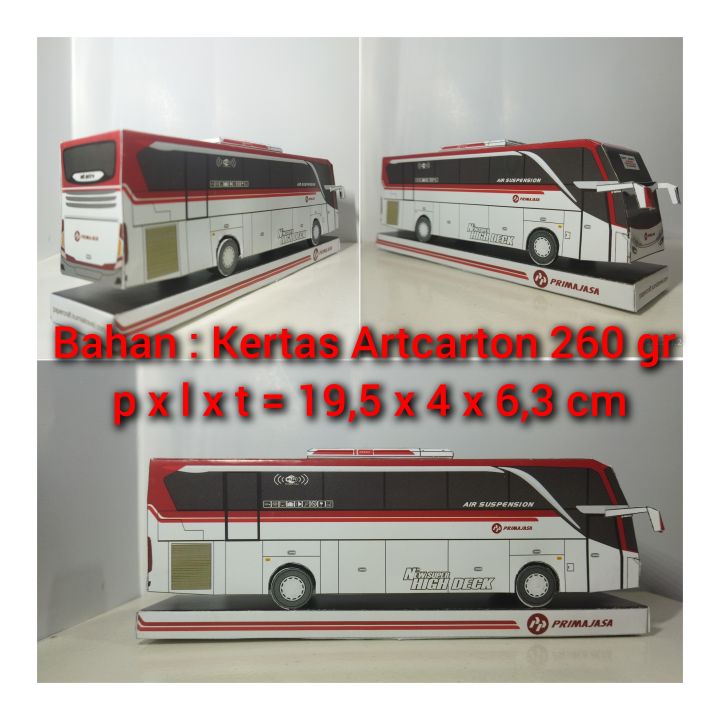 Miniatur Bus Primajasa Jetbus 2 | Lazada Indonesia