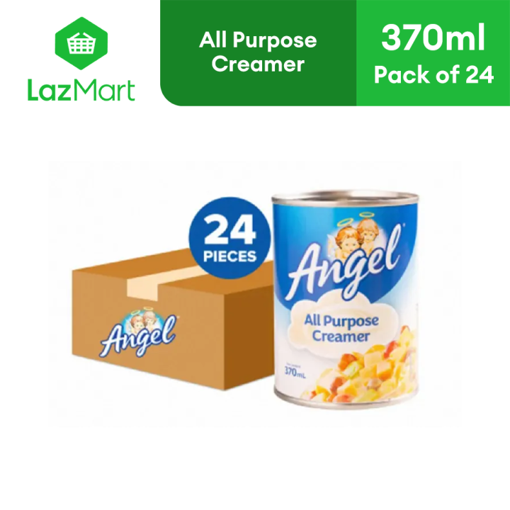 Angel All Purpose Creamer 370ml - Pack of 24 | Lazada PH