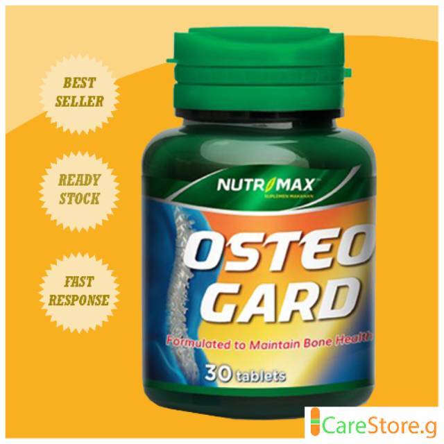 Nutrimax Osteo Gard Isi 30 Vitamin Osteogard Untuk Mencegah ...