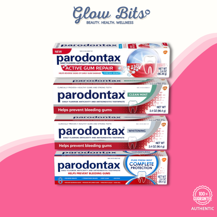 Parodontax Toothpaste - Bleeding Gums, Gingivitis Treatment, Cavity ...