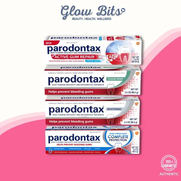 Parodontax Toothpaste - Bleeding Gums, Gingivitis Treatment, Cavity ...