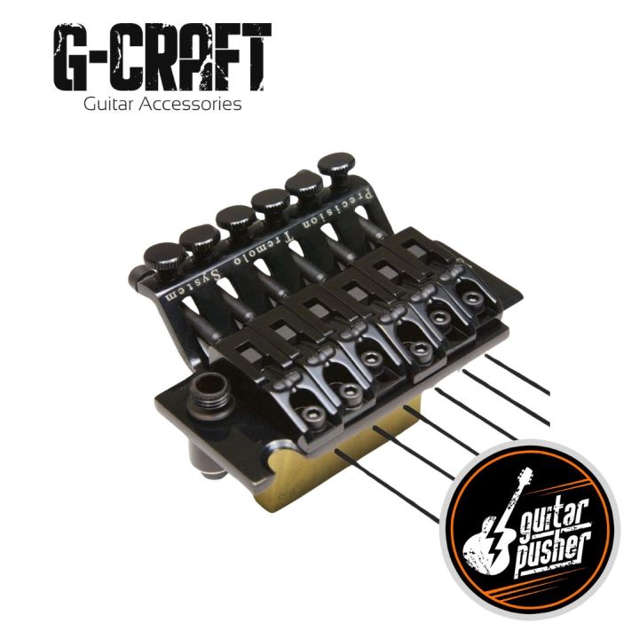 Graphtech Ghost LB63 Floyd Rose Bridge W/Piezo Pickup Saddles Black PN ...