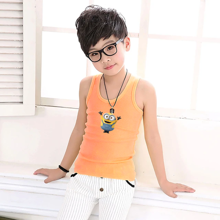 Singlet Anak Mini0n Baju Dalaman Anak unisex Kaos Singlet Anak Katun ...