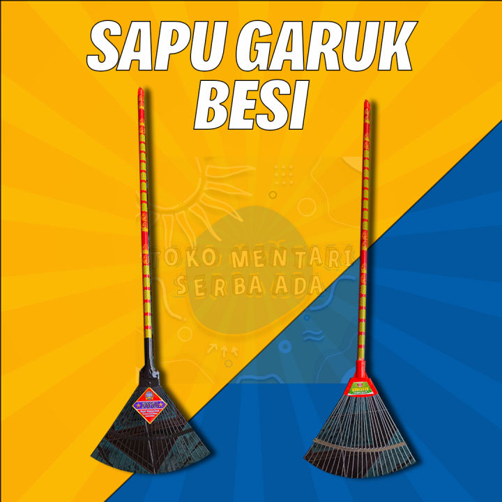 SAPU GARUK CAKAR KAWAT BESI ANTI KARAT SAPU TAMAN | Lazada Indonesia