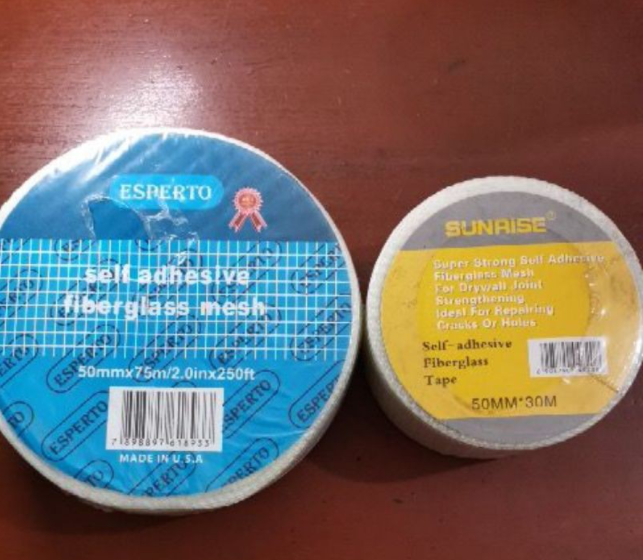 Sunrise gasa tape Self adhesive fiber glass Mesh tape 50mm 75 meter ...