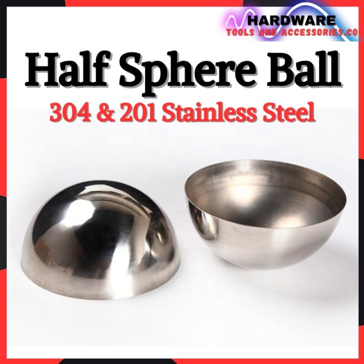 Half Sphere Ball Railing Gate Decorative Sphere Cover Half Cap Ball ...
