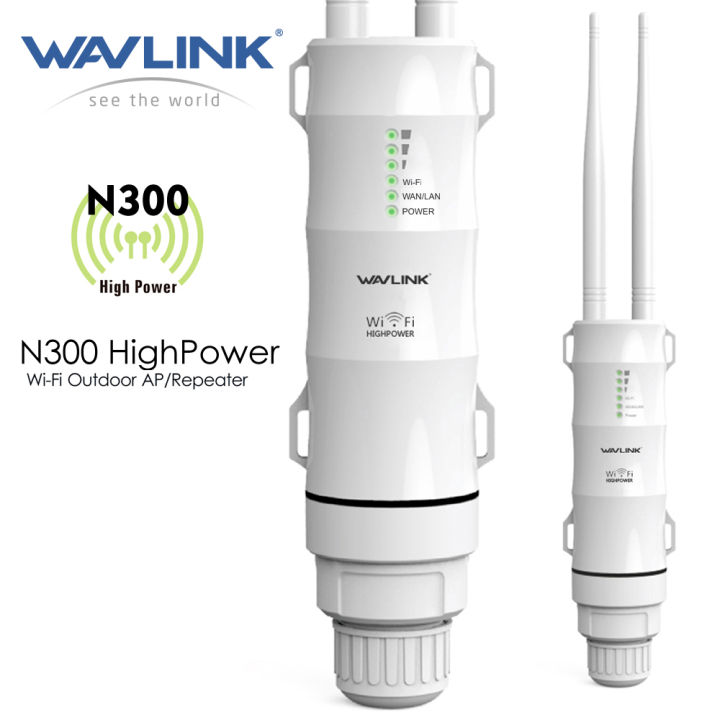 Wavlink 2.4G 300Mbps High Power Wi-Fi Outdoor CPE/Access Point/Repeater ...