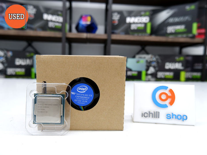 CPU (ซีพียู) INTEL PENTIUM G3260 + ซิงค์พัดลม P12162 | Lazada.co.th