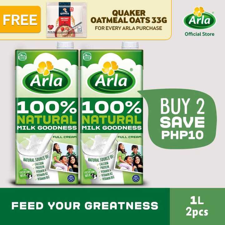Arla Full Cream Milk 1L 2-Pack | Lazada PH