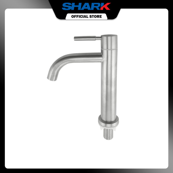SHARK SP-133 Stainless Steel 304 Basin Mixer Short - Hot & Cold Line ...