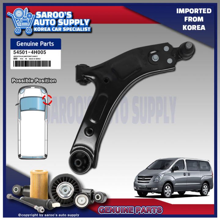 [Genuine] Lower Arm / Suspension Arm For Hyundai Grand Starex (07-18 ...