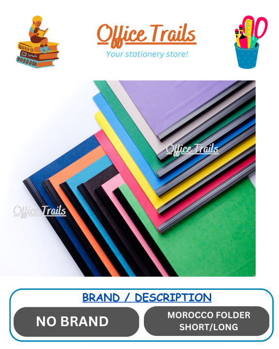 Morocco Sliding Folder Size Long or Short Sold Per Piece | Lazada PH