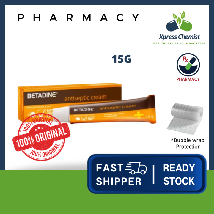 BETADINE ANTISEPTIC CREAM 15G (EXP 11/2026) | Lazada