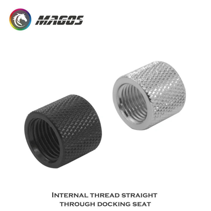 Water Cooling G1/4 Thread Dual Female Static Extender straight-through ...