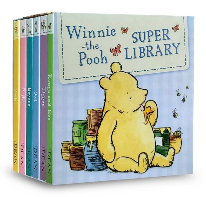 WINNIE-THE-POOH SUPER LIBRARY (6 BOOKS) BY DKTODAY | Lazada.co.th