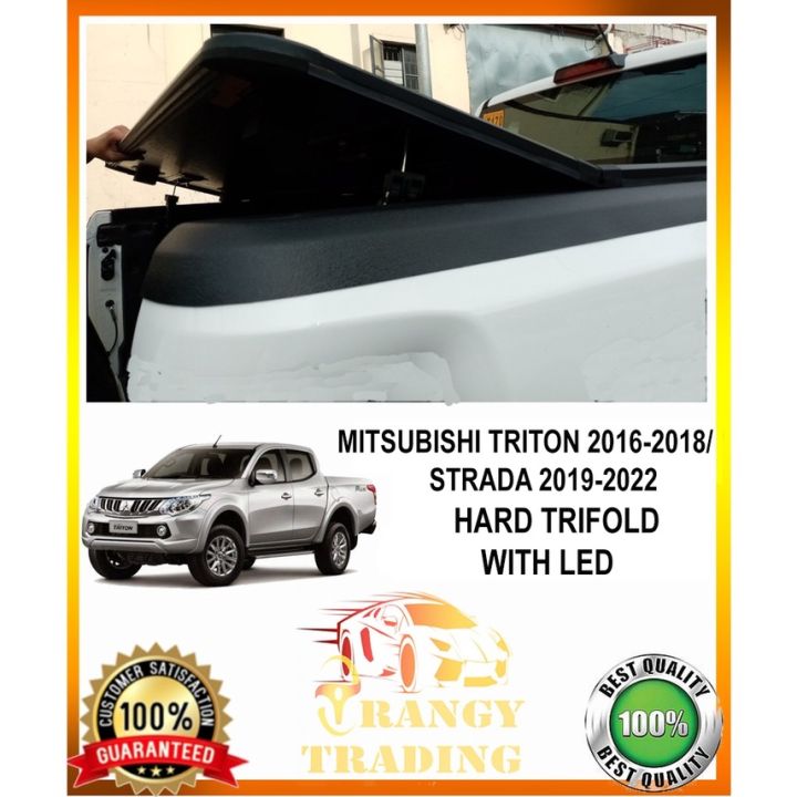 Mitsubishi Triton 2016 to 2018 / Strada 2019 to 2022 Hard Tri Fold with ...