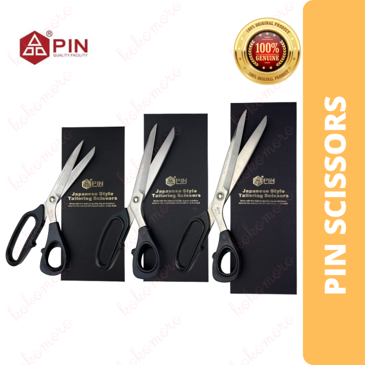 PIN Japanese Style Tailoring Scissors / PIN Gunting Penjahit | Lazada