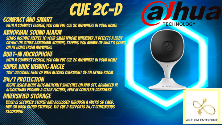 CUE 2C-D IPC-C22CN-D WIFI CAMERA IMOU DAHUA C22CN | Lazada PH