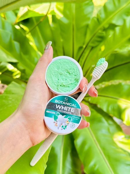 D013-3-2 ยาสีฟันสมุนไพร พรทิน่า BOTANICAL WHITE TOOTHPASTE สุขภาพของ ...